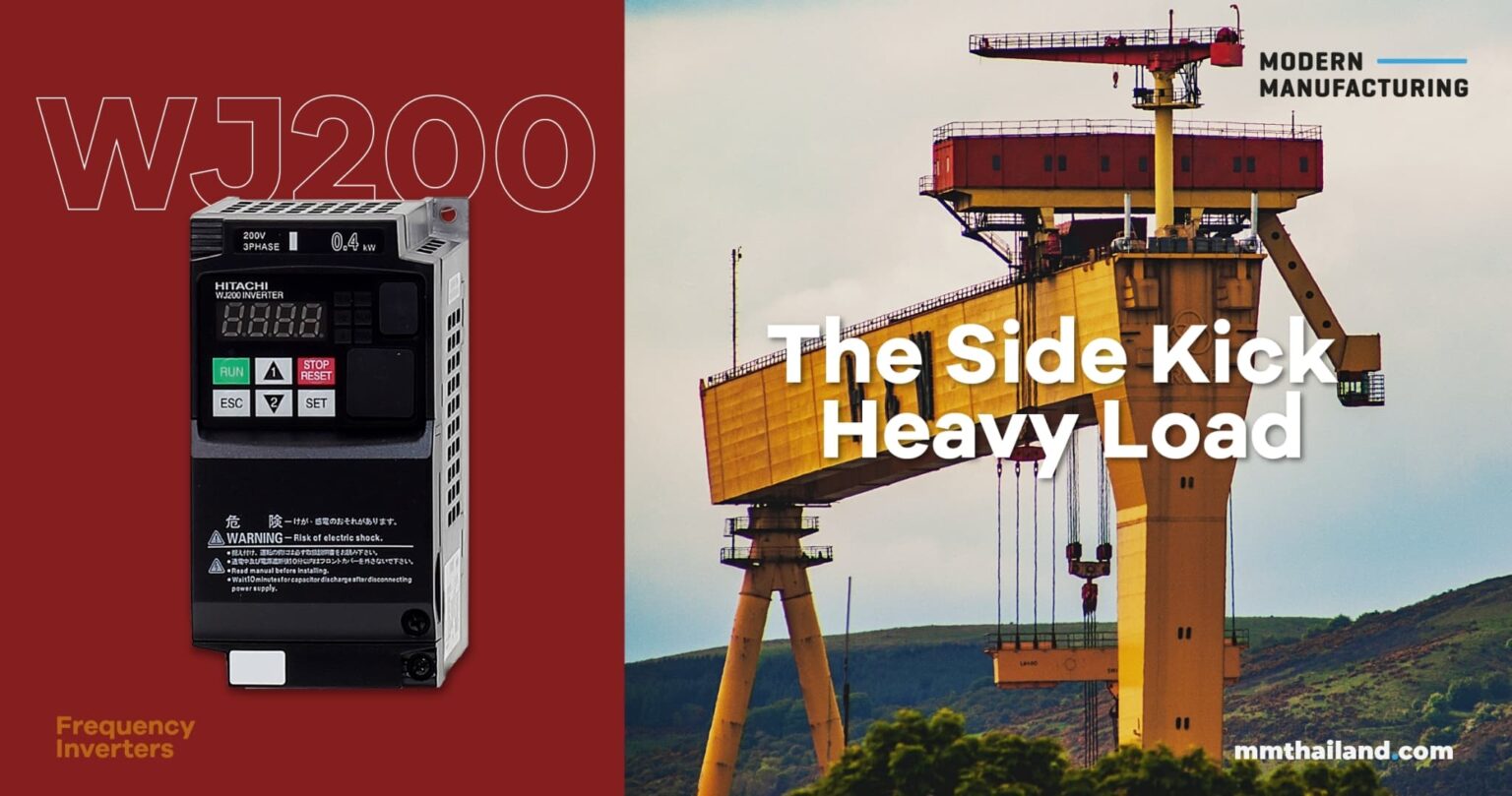 รีวิว | WJ200 Series Inverter จาก Hitachi ที่พร้อมลุยงานหนักในทุก ...