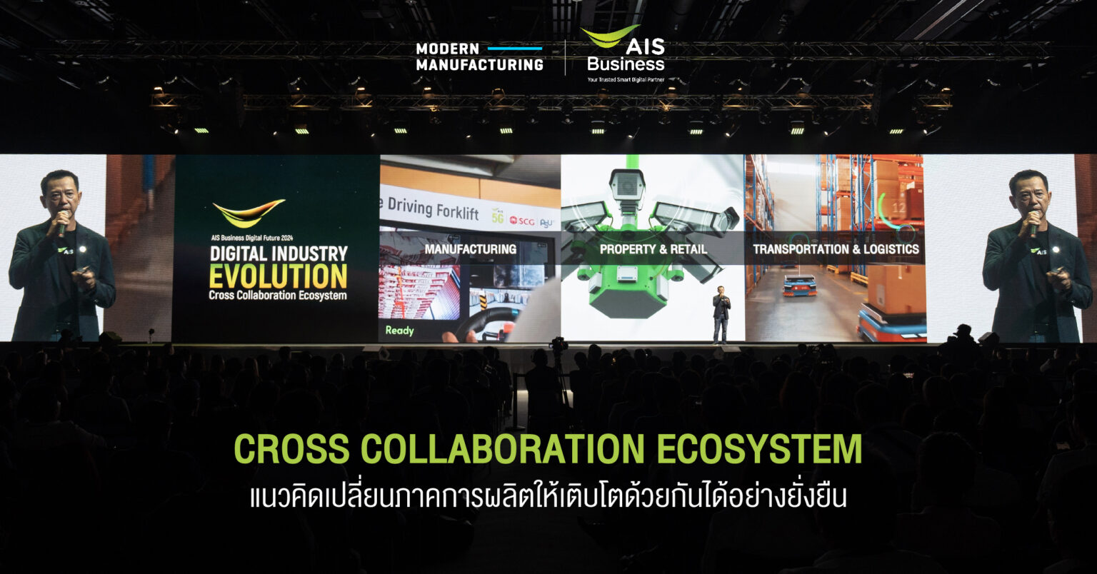 Cross Collaboration Ecosystem เปลี่ยนภาคการผลิตอย่างยั่งยืน